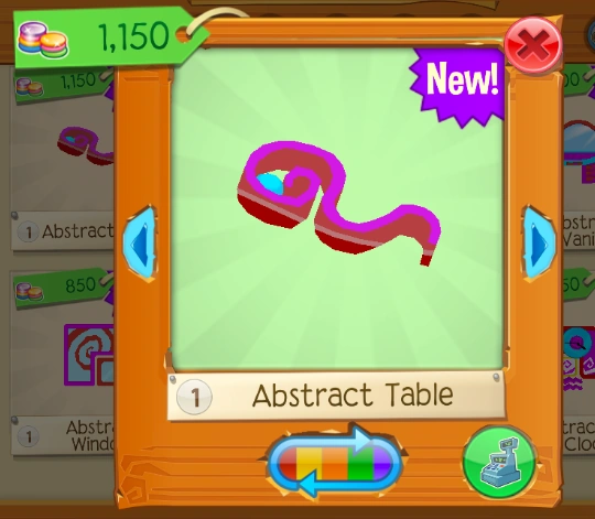 Abstract Table | Animal Jam Wiki | Fandom