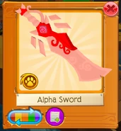 Alpha Sword | Animal Jam Wiki | Fandom