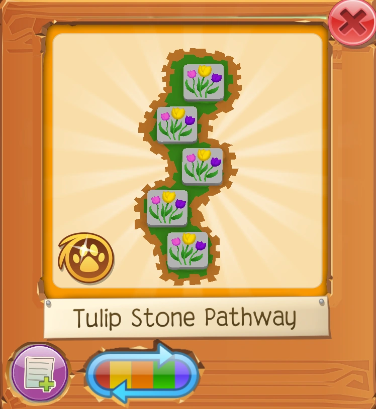 Tulip Stone Pathway | Animal Jam Wiki | Fandom