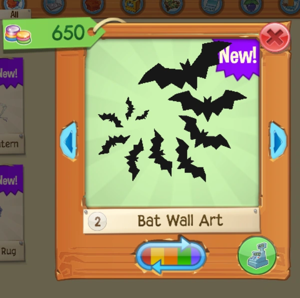 Bat Wall Art | Animal Jam Wiki | Fandom