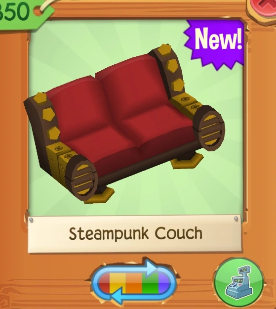 Steampunk Couch | Animal Jam Wiki | Fandom