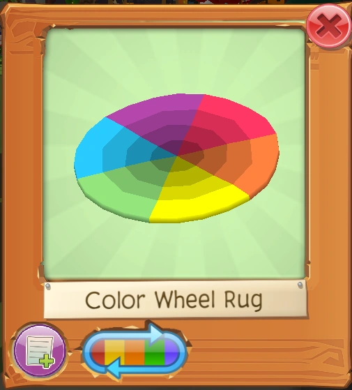 Color Wheel Rug | Animal Jam Wiki | Fandom