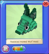 Pixelated Maned Wolf Head | Animal Jam Wiki | Fandom