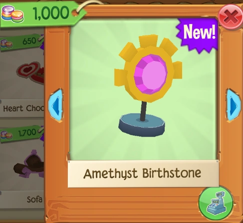 Amethyst Birthstone | Animal Jam Wiki | Fandom