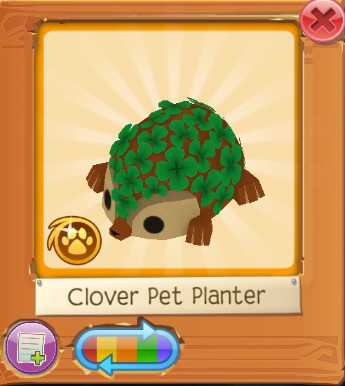 Clover Pet Planter | Animal Jam Wiki | Fandom
