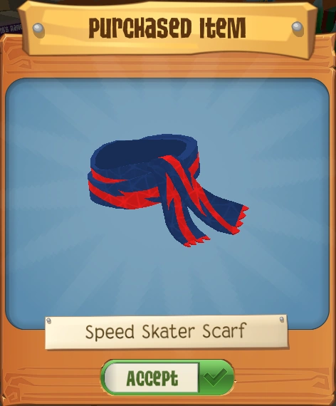Speed Skater Scarf | Animal Jam Wiki | Fandom