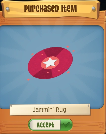 Jammin’ Rug | Animal Jam Wiki | Fandom
