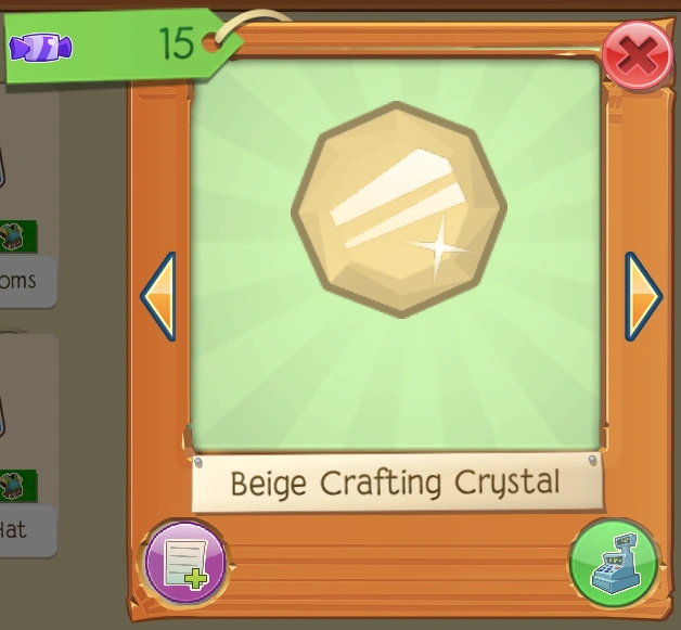 Beige Crafting Crystal | Animal Jam Wiki | Fandom