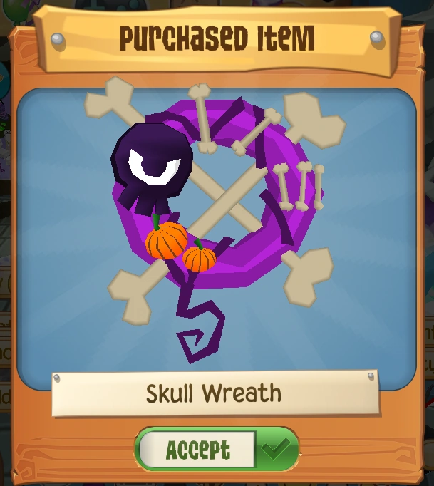 Skull Wreath | Animal Jam Wiki | Fandom