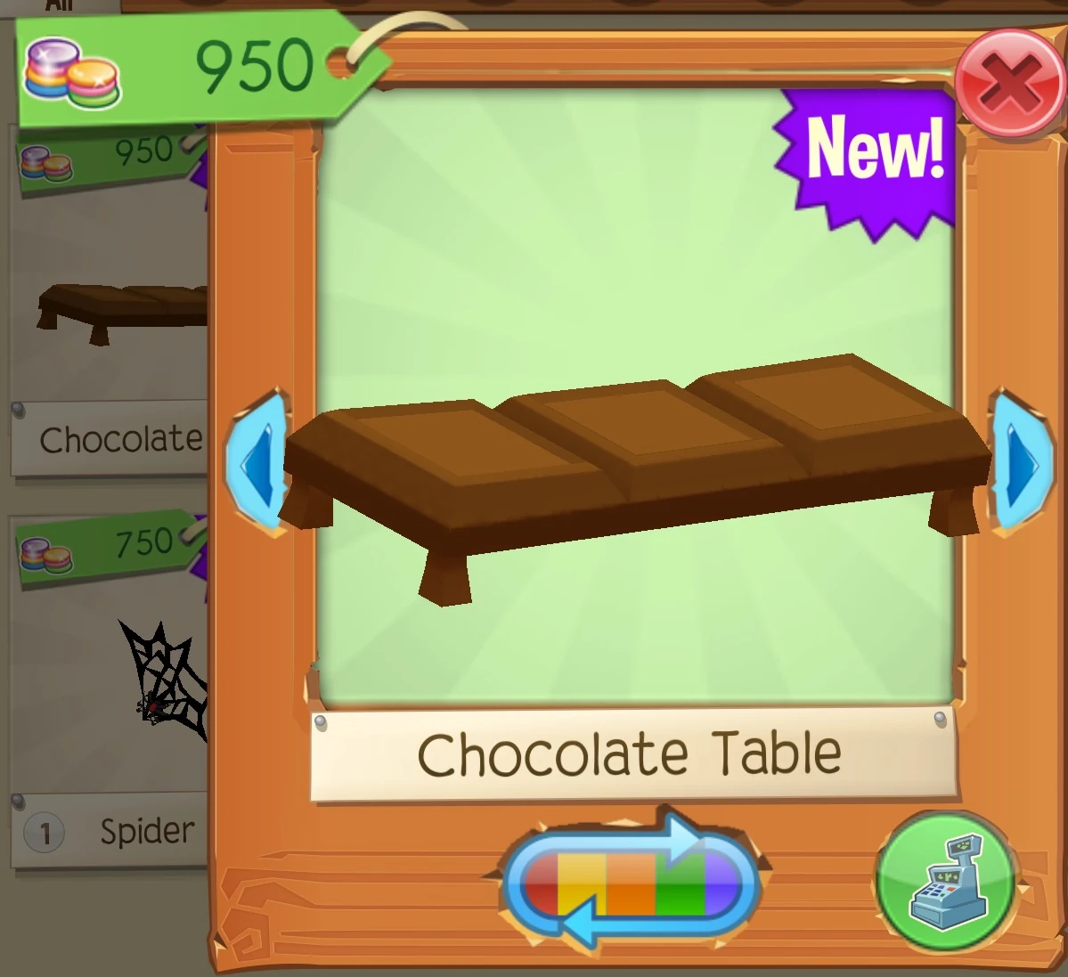 Chocolate Table | Animal Jam Wiki | Fandom