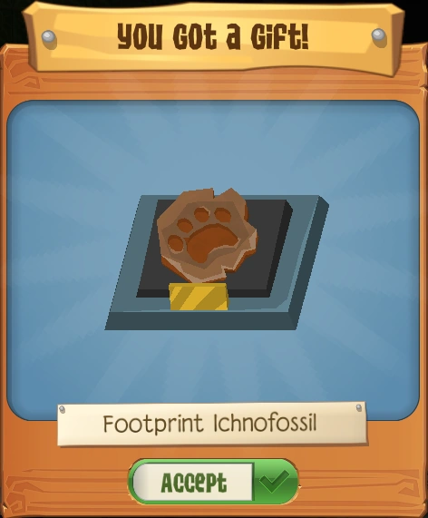 Footprint Ichnofossil | Animal Jam Wiki | Fandom