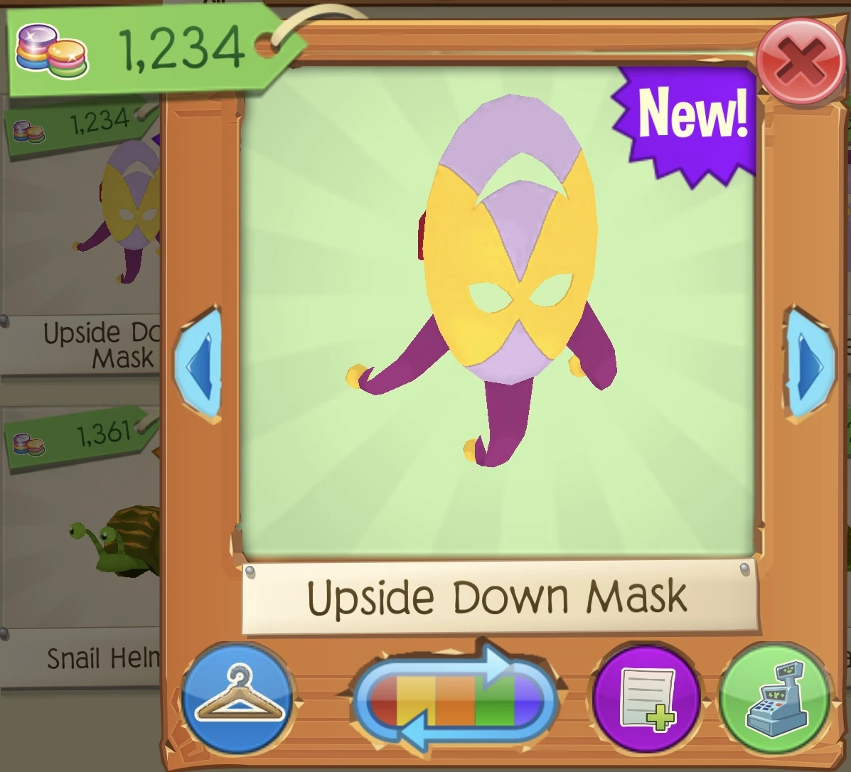 Upside Down Mask | Animal Jam Wiki | Fandom
