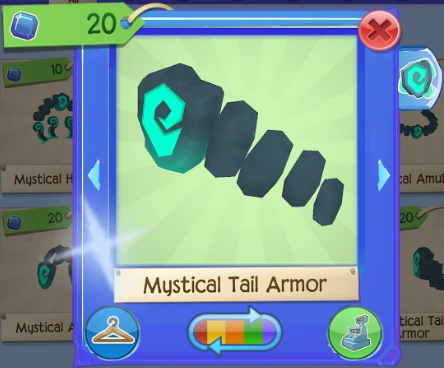 Mystical Tail Armor | Animal Jam Wiki | Fandom