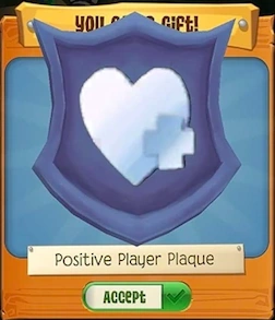 Positive Player Plaque | Animal Jam Wiki | Fandom