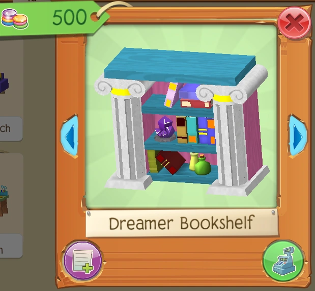 Dreamer Bookshelf | Animal Jam Wiki | Fandom