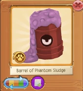 Barrel of Phantom Sludge | Animal Jam Wiki | Fandom