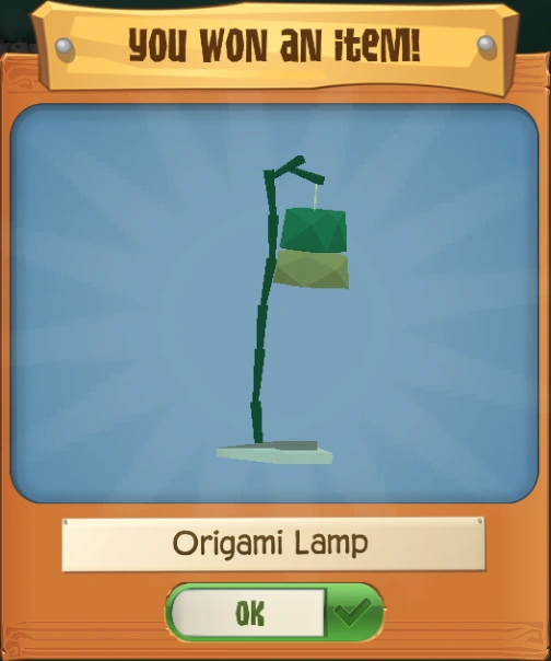 Origami Lamp | Animal Jam Wiki | Fandom