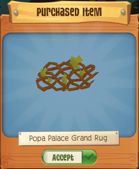 Popa Palace Grand Rug | Animal Jam Wiki | Fandom