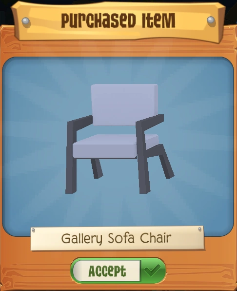 Gallery Sofa Chair | Animal Jam Wiki | Fandom