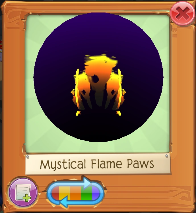 Mystical Flame Paws | Animal Jam Wiki | Fandom