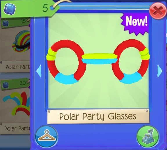 Polar Party Glasses | Animal Jam Wiki | Fandom