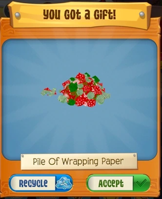 Pile Of Wrapping Paper | Animal Jam Wiki | Fandom
