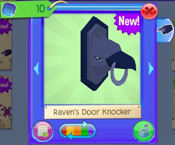 Raven's Door Knocker | Animal Jam Wiki | Fandom
