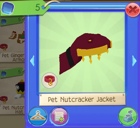 Pet Nutcracker Jacket | Animal Jam Wiki | Fandom
