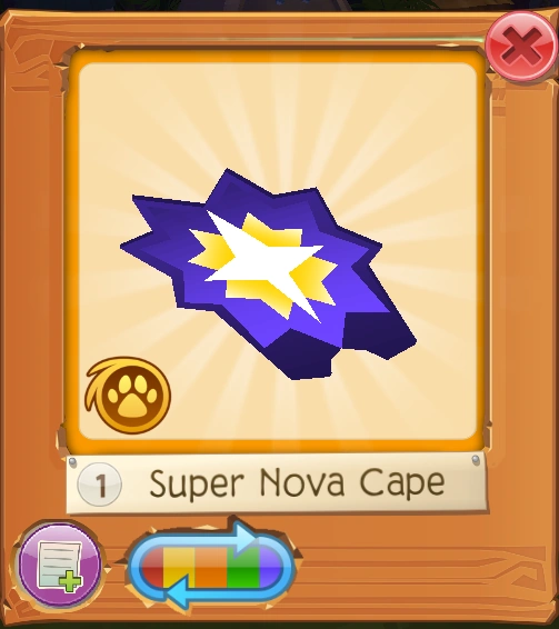 Super Nova Cape | Animal Jam Wiki | Fandom