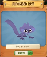 Popa Langur | Animal Jam Wiki | Fandom