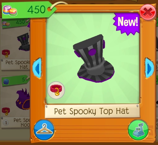 Pet Spooky Top Hat | Animal Jam Wiki | Fandom
