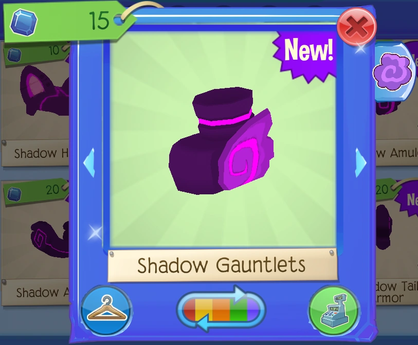 Shadow Gauntlets | Animal Jam Wiki | Fandom