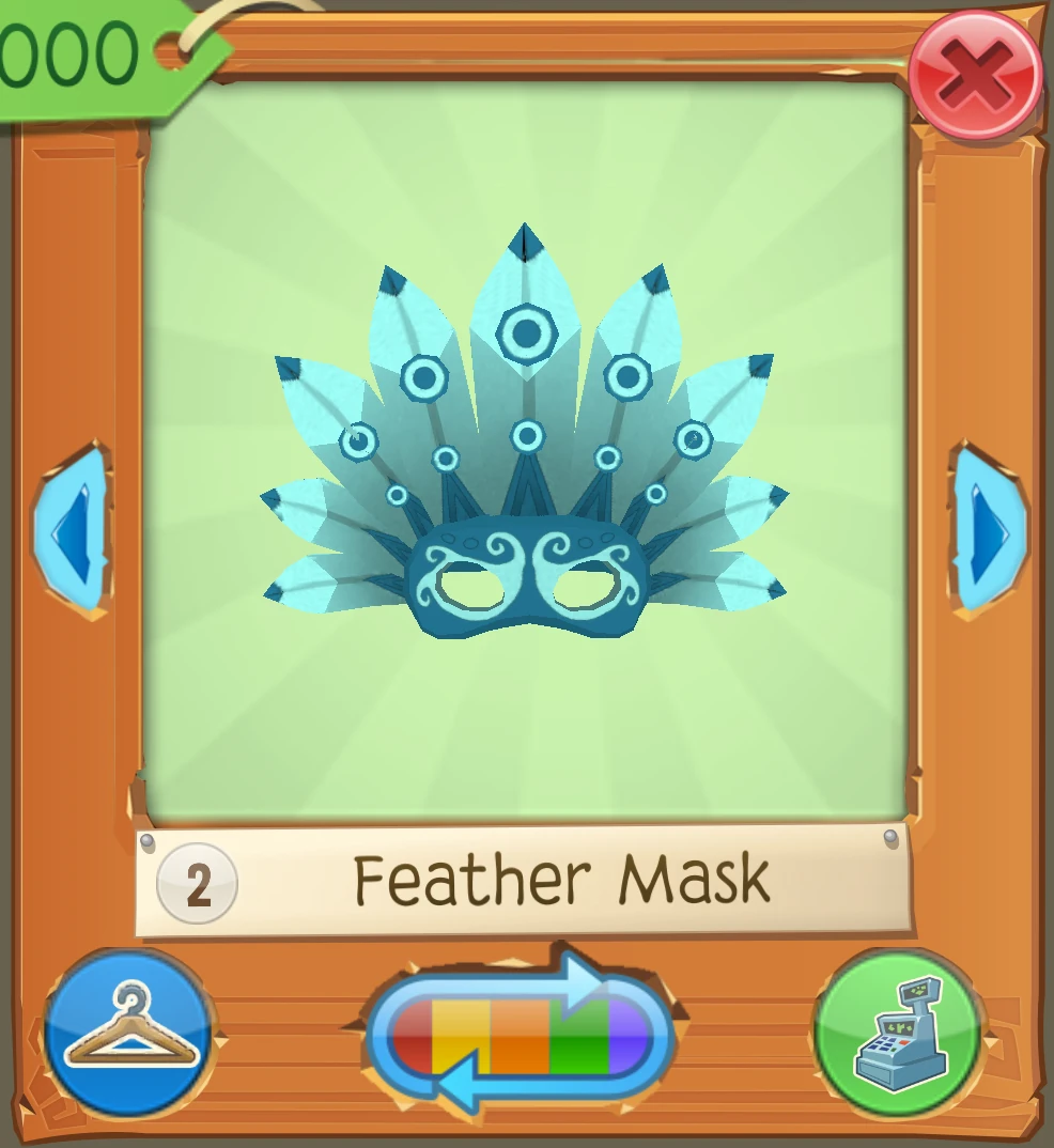 Feather Mask | Animal Jam Wiki | Fandom