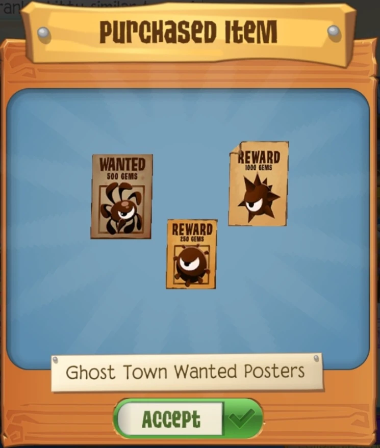 Ghost Town Wanted Posters | Animal Jam Wiki | Fandom