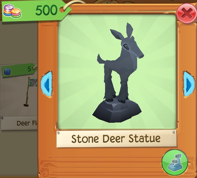 Stone Deer Statue | Animal Jam Wiki | Fandom