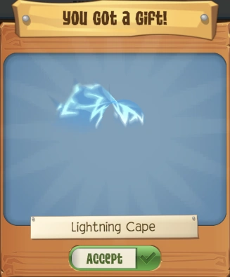 Lightning Cape | Animal Jam Wiki | Fandom