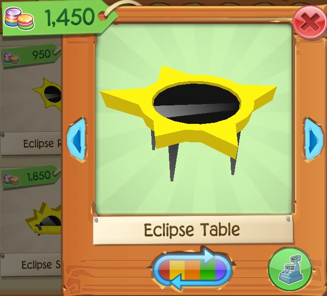 Eclipse Table | Animal Jam Wiki | Fandom