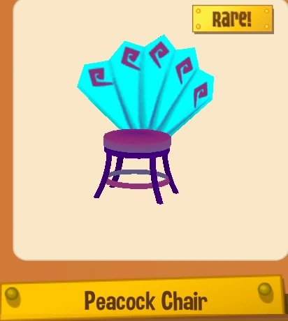 Peacock Chair/Leilani | Animal Jam Wiki | Fandom
