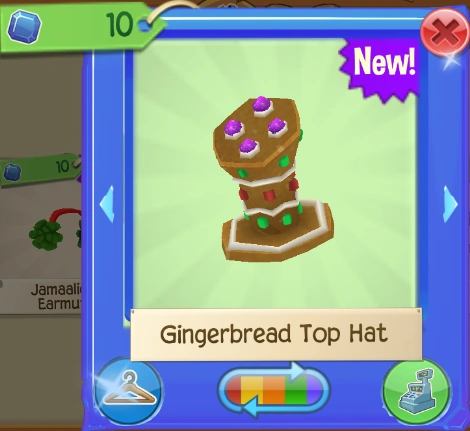 Gingerbread Top Hat | Animal Jam Wiki | Fandom