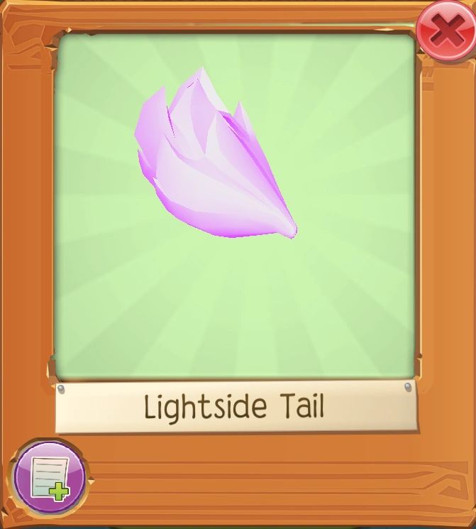 Lightside Tail | Animal Jam Wiki | Fandom