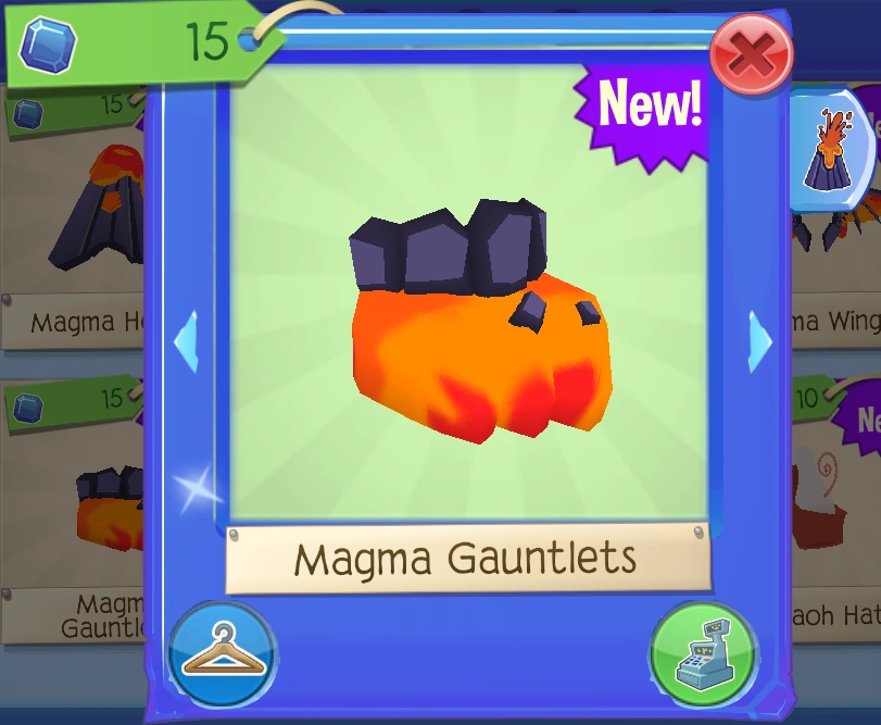 Magma Gauntlets | Animal Jam Wiki | Fandom