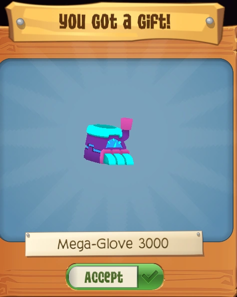 Mega-Glove 3000/Pack Chest | Animal Jam Wiki | Fandom