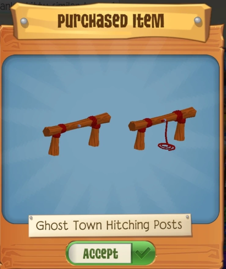 Ghost Town Hitching Posts | Animal Jam Wiki | Fandom