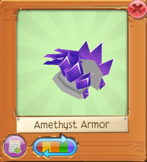Amethyst Armor | Animal Jam Wiki | Fandom