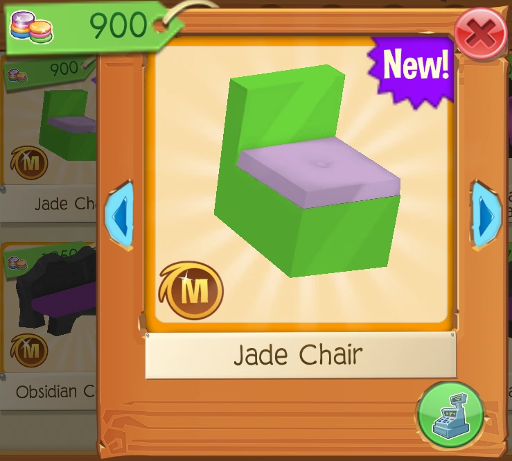 Jade Chair | Animal Jam Wiki | Fandom