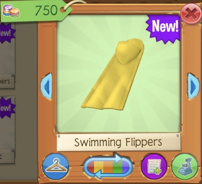 Swimming Flippers | Animal Jam Wiki | Fandom