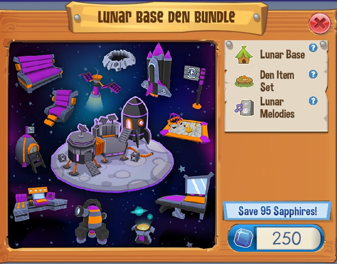 Lunar Base Den Bundle | Animal Jam Wiki | Fandom