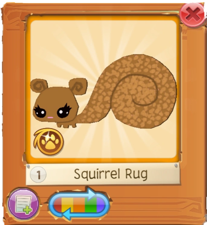 Squirrel Rug | Animal Jam Wiki | Fandom