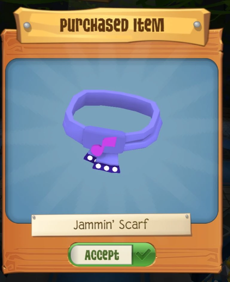 Jammin’ Scarf | Animal Jam Wiki | Fandom