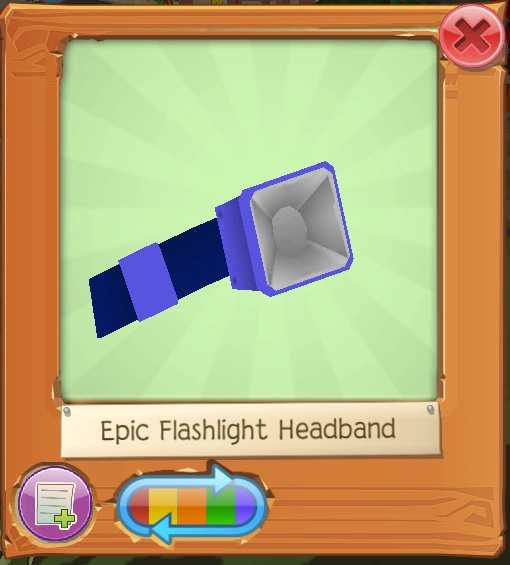 Epic Flashlight Headband | Animal Jam Wiki | Fandom